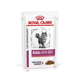 Royal Canin Veterinary RENAL RIND Nassfutter f&uuml;r Katzen 12x85g