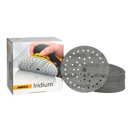 MIRKA Papierschleifmittel IRIDIUM 150mm Grip 60 (246M105060)