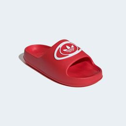 Herren Badesandale "ADILETTE 00S BADESCHLAPPEN", adidas originals, Gr. 44,5, rot, Synthetik, Schuhe, Badelatschen