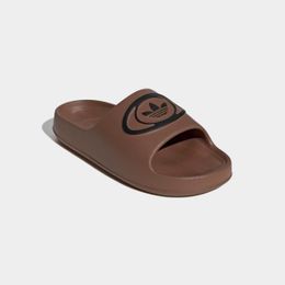 Herren Badesandale "ADILETTE 00S BADESCHLAPPEN", adidas originals, Gr. 43, braun, Synthetik, Schuhe, Badelatschen