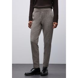 Street One Damen Stoffhose "Style Bonny"schwarzest braun, Gr. 46, unifarben, Web, Obermaterial: 61% Baumwolle, 37% Polyester, 2% Elasthan, Hosen, mit