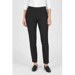 KjBRAND Damen Schlupfhoseschwarz, Gr. 42, Web, Obermaterial: 74% Polyamid, 26% Elasthan, Hosen, Bi-elastischer Stoff, atmungsaktiv, knitter- und