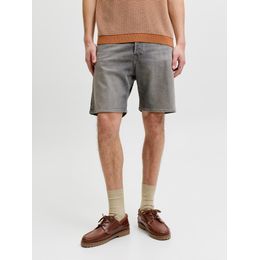 Jack & Jones JACK & JONES Herren Jeansshorts "JJITONY JJORIGINAL SHORTS AM 460 SN"light schwarz denim, Gr. XXL, unifarben, Denim/Jeans, Obermaterial: 98%