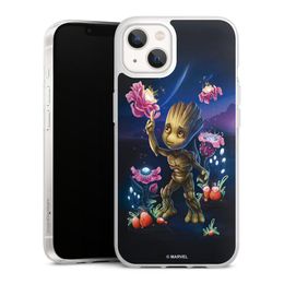 DeinDesign iPhone 13 Handy Silikon H&uuml;lle Case transparent Handyh&uuml;lle Baby Groot Marvel Guardians Of The Galaxy Silikon Case