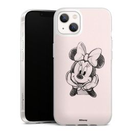 DeinDesign iPhone 13 Handy Silikon H&uuml;lle Case transparent Handyh&uuml;lle Official Licensed Product Disney Minnie Mouse Silikon Case