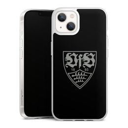 DeinDesign iPhone 13 Handy Silikon H&uuml;lle Case transparent Handyh&uuml;lle Official Licensed Product Vfb Stuttgart Logo Silikon Case