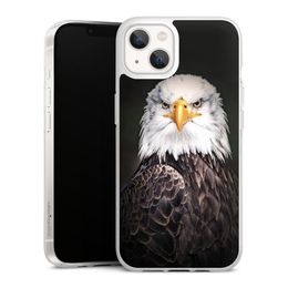 DeinDesign iPhone 13 Handy Silikon H&uuml;lle Case transparent Handyh&uuml;lle Animals Eagle Bird Silikon Case