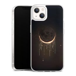 DeinDesign iPhone 13 Handy Silikon H&uuml;lle Case transparent Handyh&uuml;lle Full Moon Moon Light Silikon Case