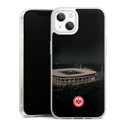DeinDesign iPhone 13 Handy Silikon H&uuml;lle Case transparent Handyh&uuml;lle Stadium Official Licensed Product Eintracht Frankfurt Silikon Case