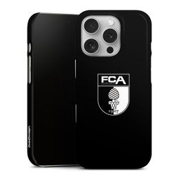 DeinDesign iPhone 16 Pro Handy Premium Case Smartphone Handyh&uuml;lle Schutzh&uuml;lle gl&auml;nzend Logo Official Licensed Product Fc Augsburg Premium Case