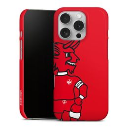 DeinDesign iPhone 16 Pro Handy Premium Case Smartphone Handyh&uuml;lle Schutzh&uuml;lle gl&auml;nzend 1. Fc Kaiserslautern Official Licensed Product Soccer Premium Case