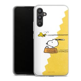 DeinDesign Galaxy A34 5G Handy Silikon H&uuml;lle Case transparent Handyh&uuml;lle Snoopy Peanuts Children Silikon Case