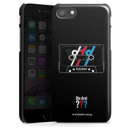 DeinDesign iPhone SE (2020) Handy Premium Case Smartphone Handyh&uuml;lle Schutzh&uuml;lle gl&auml;nzend Official Licensed Product Cassette Die Drei ??? Premium Case