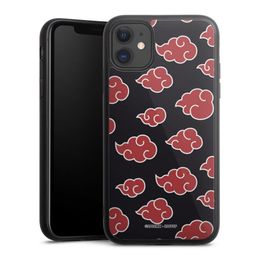 DeinDesign iPhone 11 Handy Gallery Case Handyh&uuml;lle 9H Geh&auml;rtetes Glas R&uuml;ckseite H&uuml;lle Naruto Shippuden Akatsuki Official Licensed Product Gallery Case