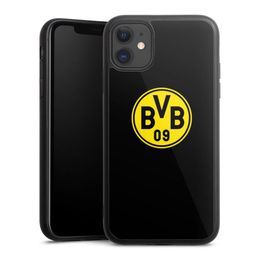 DeinDesign iPhone 11 Handy Gallery Case Handyh&uuml;lle 9H Geh&auml;rtetes Glas R&uuml;ckseite H&uuml;lle Bvb Borussia Dortmund Logo Gallery Case