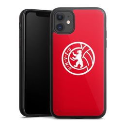 DeinDesign iPhone 11 Handy Gallery Case Handyh&uuml;lle 9H Geh&auml;rtetes Glas R&uuml;ckseite H&uuml;lle Bear 1. Fc Union Berlin Official Licensed Product Gallery Case