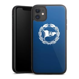 DeinDesign iPhone 11 Handy Gallery Case Handyh&uuml;lle 9H Geh&auml;rtetes Glas R&uuml;ckseite H&uuml;lle Arminia Bielefeld Soccer Official Licensed Product Gallery Case