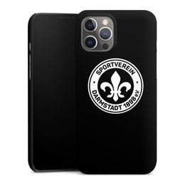 DeinDesign iPhone 12 Pro Max Handy Premium Case Smartphone Handyh&uuml;lle Schutzh&uuml;lle matt Sv Darmstadt 98 Official Licensed Product Logo Premium Case