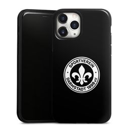 DeinDesign iPhone 11 Pro Handy Panzer Handyh&uuml;lle robuste Outdoor H&uuml;lle Schutzh&uuml;lle gl&auml;nzend Logo Sv Darmstadt 98 Official Licensed Product Tough Case