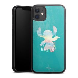 DeinDesign iPhone 11 Handy Gallery Case Handyh&uuml;lle 9H Geh&auml;rtetes Glas R&uuml;ckseite H&uuml;lle Lilo & Stitch Official Licensed Product Disney Gallery Case