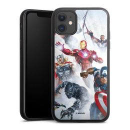 DeinDesign iPhone 11 Handy Gallery Case Handyh&uuml;lle 9H Geh&auml;rtetes Glas R&uuml;ckseite H&uuml;lle Official Licensed Product Marvel Avengers Gallery Case