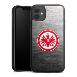 DeinDesign iPhone 11 Handy Gallery Case Handyh&uuml;lle 9H Geh&auml;rtetes Glas R&uuml;ckseite H&uuml;lle Eintracht Frankfurt Sge Logo Gallery Case