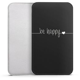 DeinDesign iPhone 16 Pro Max Handy H&uuml;lle Tasche Sleeve Socke Schutzh&uuml;lle Happiness Statement Sayings Sleeve