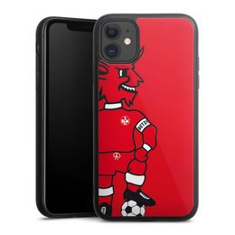 DeinDesign iPhone 11 Handy Gallery Case Handyh&uuml;lle 9H Geh&auml;rtetes Glas R&uuml;ckseite H&uuml;lle 1. Fc Kaiserslautern Official Licensed Product Soccer Gallery Case