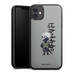 DeinDesign iPhone 11 Handy Gallery Case Handyh&uuml;lle 9H Geh&auml;rtetes Glas R&uuml;ckseite H&uuml;lle Naruto Shippuden Kakashi Official Licensed Product Gallery Case