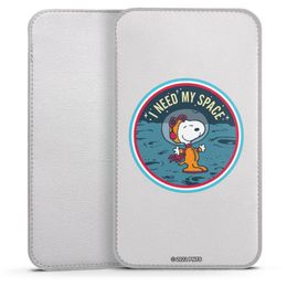 DeinDesign iPhone 16 Pro Max Handy H&uuml;lle Tasche Sleeve Socke Schutzh&uuml;lle Peanuts Weltall Snoopy Sleeve