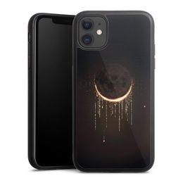 DeinDesign iPhone 11 Handy Gallery Case Handyh&uuml;lle 9H Geh&auml;rtetes Glas R&uuml;ckseite H&uuml;lle Full Moon Light Moon Gallery Case