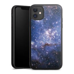 DeinDesign iPhone 11 Handy Gallery Case Handyh&uuml;lle 9H Geh&auml;rtetes Glas R&uuml;ckseite H&uuml;lle Weltraum Weltall Galaxy Gallery Case