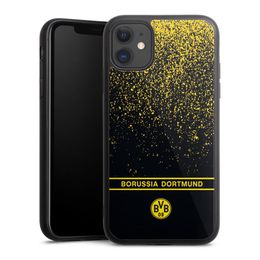 DeinDesign iPhone 11 Handy Gallery Case Handyh&uuml;lle 9H Geh&auml;rtetes Glas R&uuml;ckseite H&uuml;lle Bvb Ombre Borussia Dortmund Gallery Case