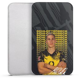 DeinDesign iPhone 16 Pro Max Handy H&uuml;lle Tasche Sleeve Socke Schutzh&uuml;lle Borussia Dortmund Nico Schlotterbeck Bvb Sleeve