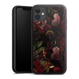 DeinDesign iPhone 11 Handy Gallery Case Handyh&uuml;lle 9H Geh&auml;rtetes Glas R&uuml;ckseite H&uuml;lle Flowers Utart Meadow Gallery Case