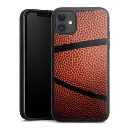 DeinDesign iPhone 11 Handy Gallery Case Handyh&uuml;lle 9H Geh&auml;rtetes Glas R&uuml;ckseite H&uuml;lle Ball Sports Basketball Gallery Case