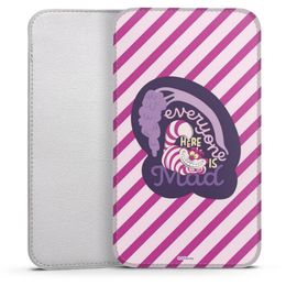 DeinDesign iPhone 16 Pro Max Handy H&uuml;lle Tasche Sleeve Socke Schutzh&uuml;lle Disney Grinning Cat Alice In Wonderland Sleeve
