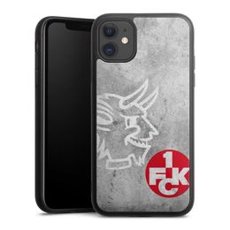 DeinDesign iPhone 11 Handy Gallery Case Handyh&uuml;lle 9H Geh&auml;rtetes Glas R&uuml;ckseite H&uuml;lle Devil 1. Fc Kaiserslautern 1. Fck Gallery Case