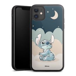 DeinDesign iPhone 11 Handy Gallery Case Handyh&uuml;lle 9H Geh&auml;rtetes Glas R&uuml;ckseite H&uuml;lle Moon Disney Lilo & Stitch Gallery Case