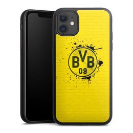 DeinDesign iPhone 11 Handy Gallery Case Handyh&uuml;lle 9H Geh&auml;rtetes Glas R&uuml;ckseite H&uuml;lle Official Licensed Product Bvb Borussia Dortmund Gallery Case