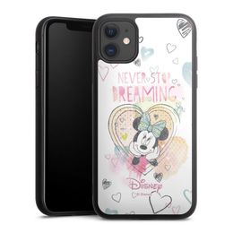DeinDesign iPhone 11 Handy Gallery Case Handyh&uuml;lle 9H Geh&auml;rtetes Glas R&uuml;ckseite H&uuml;lle Official Licensed Product Minnie Mouse Disney Gallery Case