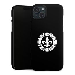 DeinDesign iPhone 15 Plus Handy Premium Case Smartphone Handyh&uuml;lle Schutzh&uuml;lle matt Sv Darmstadt 98 Official Licensed Product Logo Premium Case