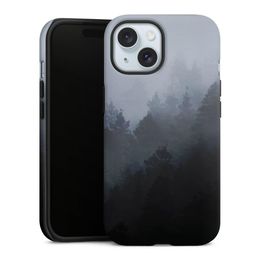 DeinDesign iPhone 15 Handy Panzer Handyh&uuml;lle robuste Outdoor H&uuml;lle Schutzh&uuml;lle matt Tree Nature Kunst Tough Case