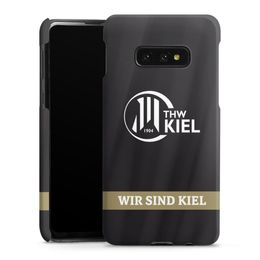 DeinDesign Galaxy S10e Handy Premium Case Smartphone Handyh&uuml;lle Schutzh&uuml;lle matt Thw Kiel Handball Merchandise Premium Case