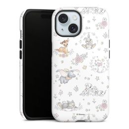 DeinDesign iPhone 15 Handy Panzer Handyh&uuml;lle robuste Outdoor H&uuml;lle Schutzh&uuml;lle matt Disney Dumbo Bambi Tough Case