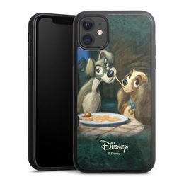 DeinDesign iPhone 11 Handy Gallery Case Handyh&uuml;lle 9H Geh&auml;rtetes Glas R&uuml;ckseite H&uuml;lle Official Licensed Product Disney Lady And The Tramp Gallery Case