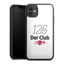 DeinDesign iPhone 11 Handy Gallery Case Handyh&uuml;lle 9H Geh&auml;rtetes Glas R&uuml;ckseite H&uuml;lle 1. Fc N&uuml;rnberg 125 Jahre 1. Fcn Gallery Case