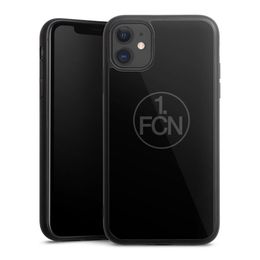 DeinDesign iPhone 11 Handy Gallery Case Handyh&uuml;lle 9H Geh&auml;rtetes Glas R&uuml;ckseite H&uuml;lle 1. Fc N&uuml;rnberg Logo 1. Fcn Gallery Case