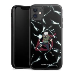 DeinDesign iPhone 11 Handy Gallery Case Handyh&uuml;lle 9H Geh&auml;rtetes Glas R&uuml;ckseite H&uuml;lle Kakashi Naruto Shippuden Official Licensed Product Gallery Case