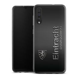 DeinDesign Galaxy A50 Handy Silikon H&uuml;lle Case transparent Handyh&uuml;lle Logo Eintracht Braunschweig Official Licensed Product Silikon Case